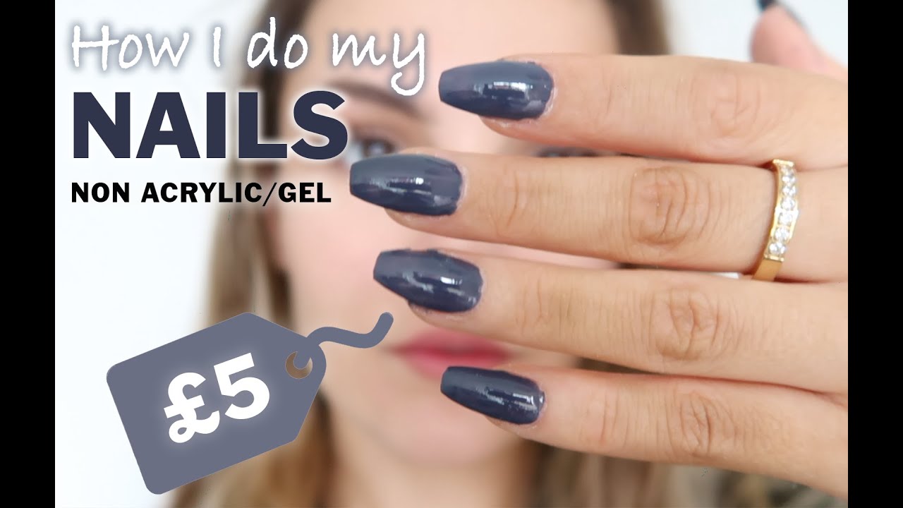 2 WEEK NAILS (NOT ACRYLIC/GEL) - YouTube