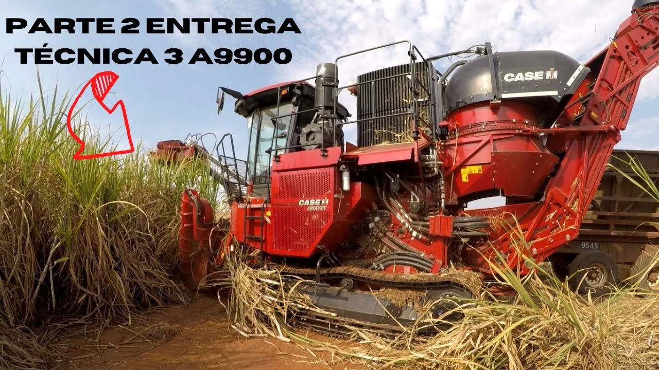 Entrega Técnica de 3 colhedoras A9900 (Parte 2) - YouTube