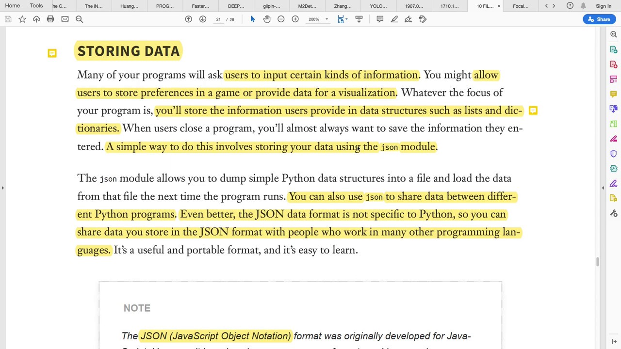 Python Storing Data And Refactoring L8 Youtube