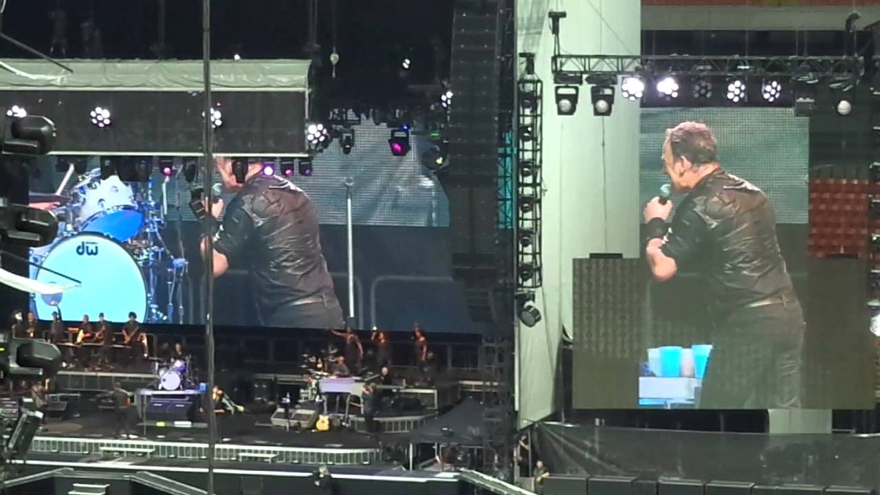 saluti finali Concerto Bruce Springsteen & the e street Band Stadio San ...