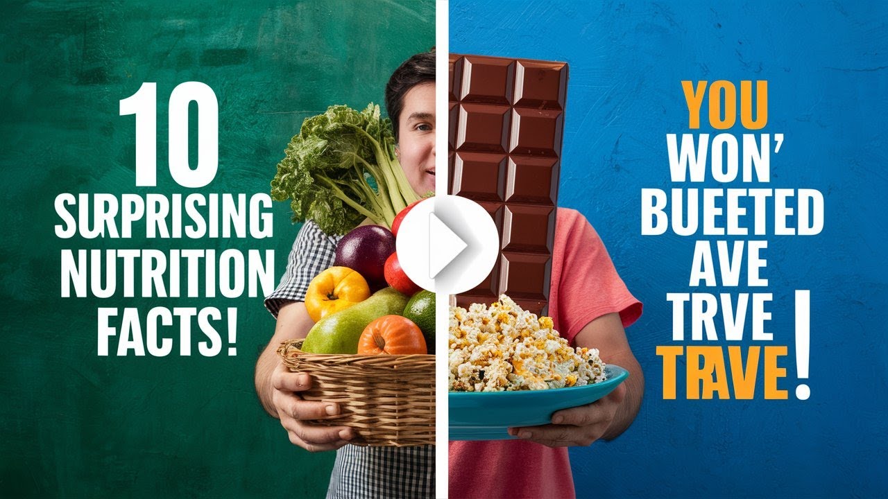 10 Surprising Nutrition Facts You Wont Believe Are True Youtube 0655