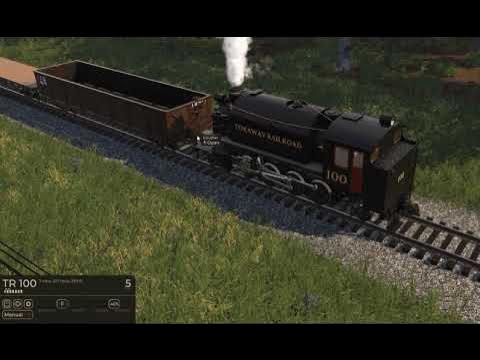 Railroader - shunting - YouTube