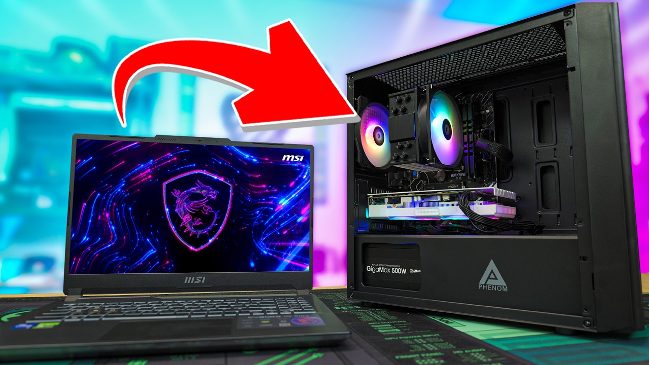 Building a Gaming PC With Laptop Hardware?! - YouTube