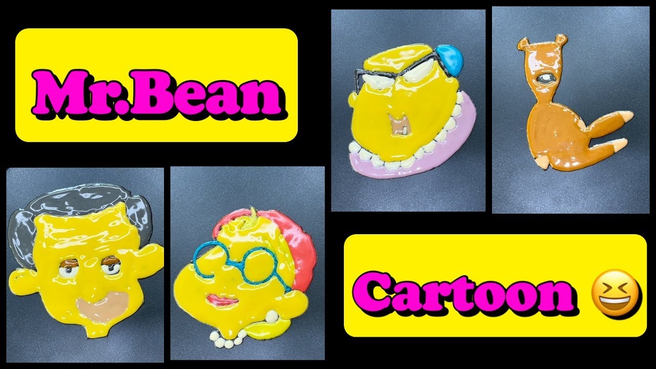 Mr. Bean Cartoon Character Pancake Art - Mr. Bean, Irma Gobb, Mrs ...