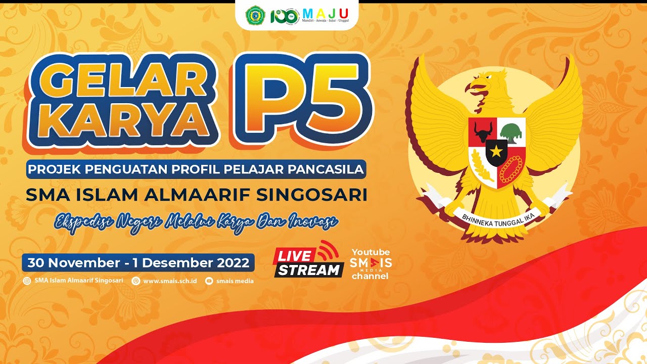 🔴 LIVE STREAMING - GELAR KARYA P5 (Projek Penguatan Profil Pelajar ...