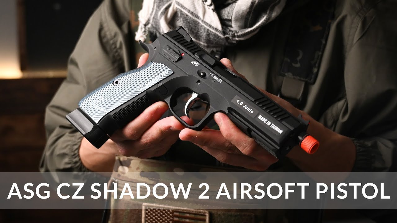 ASG CZ Shadow 2 Airsoft Pistol | Fox Airsoft - YouTube