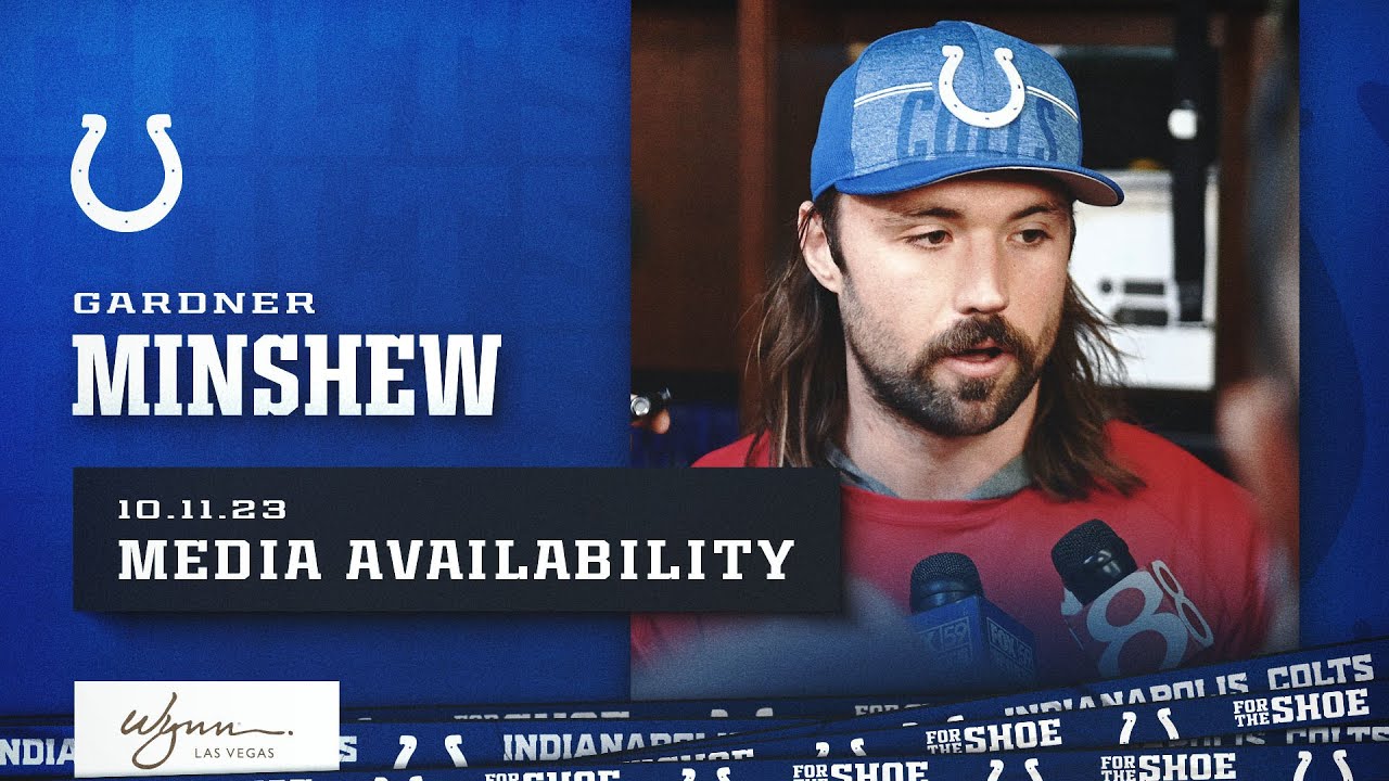 October 11, 2023 | Gardner Minshew Media Availability - YouTube