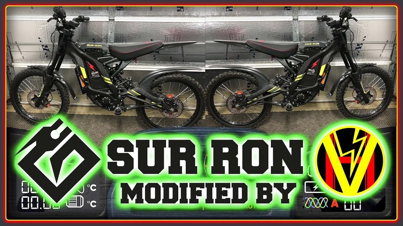 Sur Ron AS BAC4000 / EBMX 72 volt battery - High Voltage tuned! - YouTube