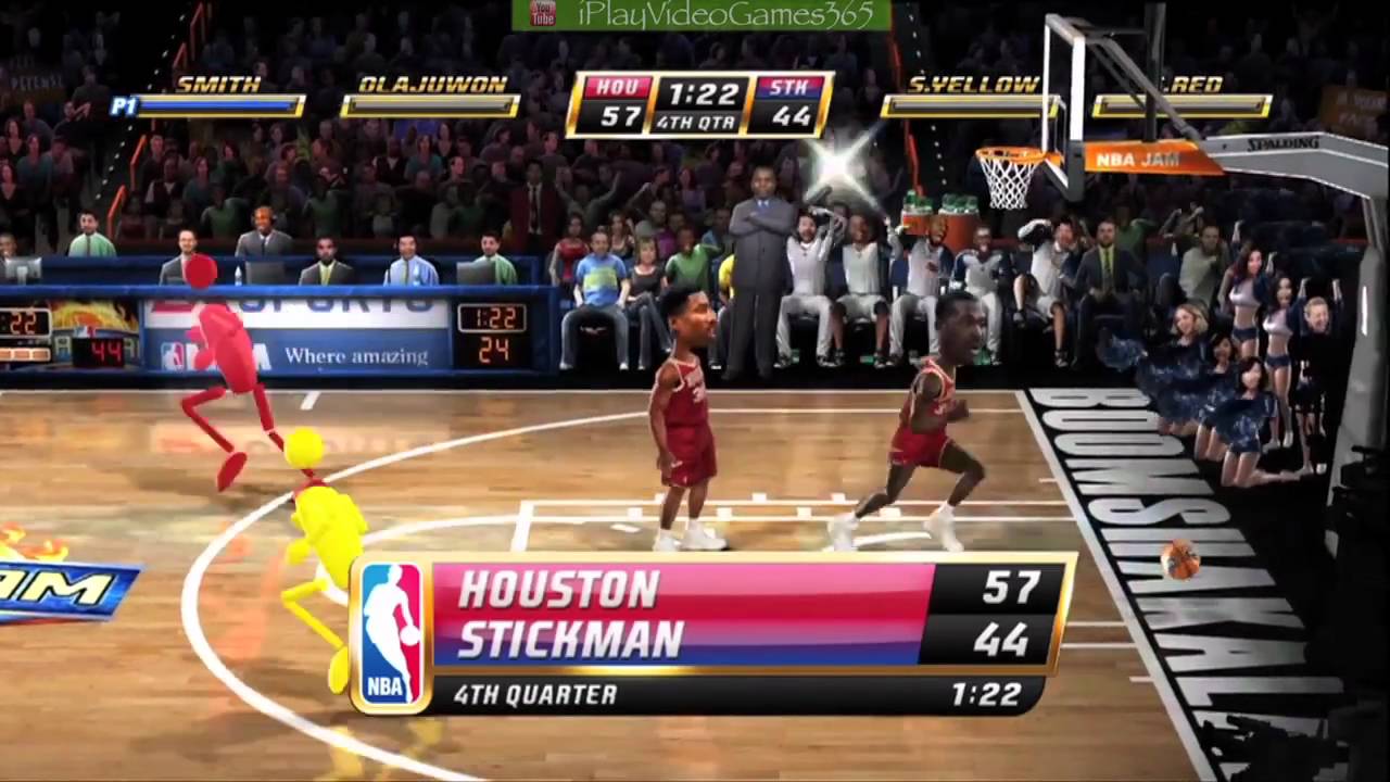 NBA Jam Stickman Game - YouTube