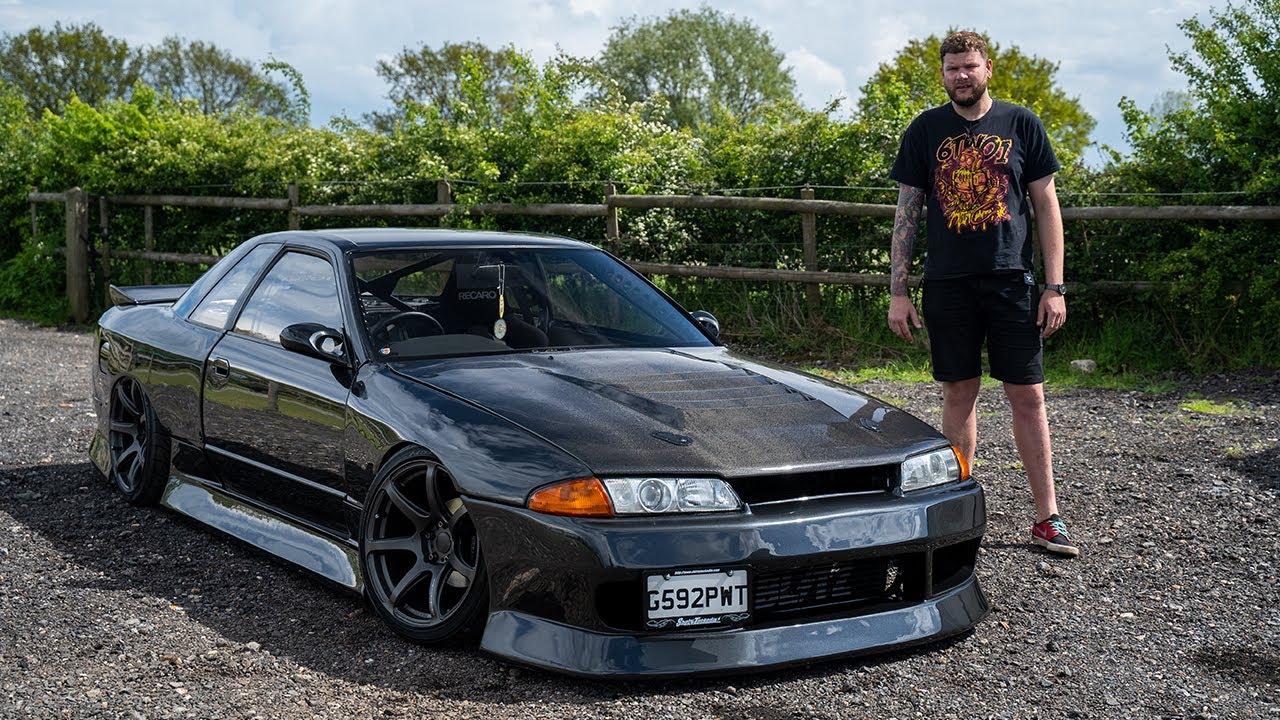 Brads' 480BHP RB20DET Nissan Skyline R32 GTST Oozes JDM Spice! - YouTube
