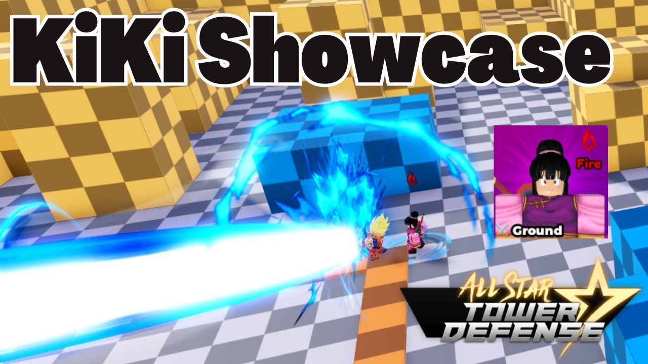 Kiki Showcase (Chi Chi DragonBall Z) All Star Tower Defense ASTD - YouTube