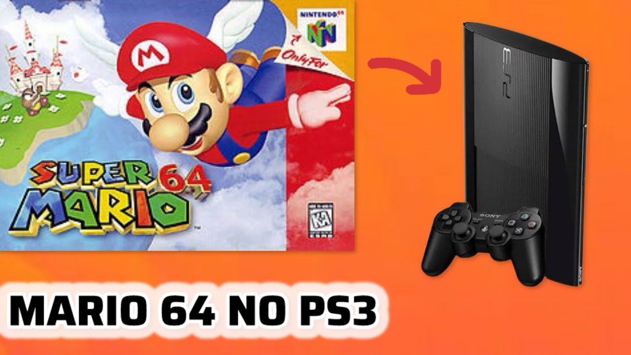Como instalar mario 64 no ps3 legendado em português br - YouTube