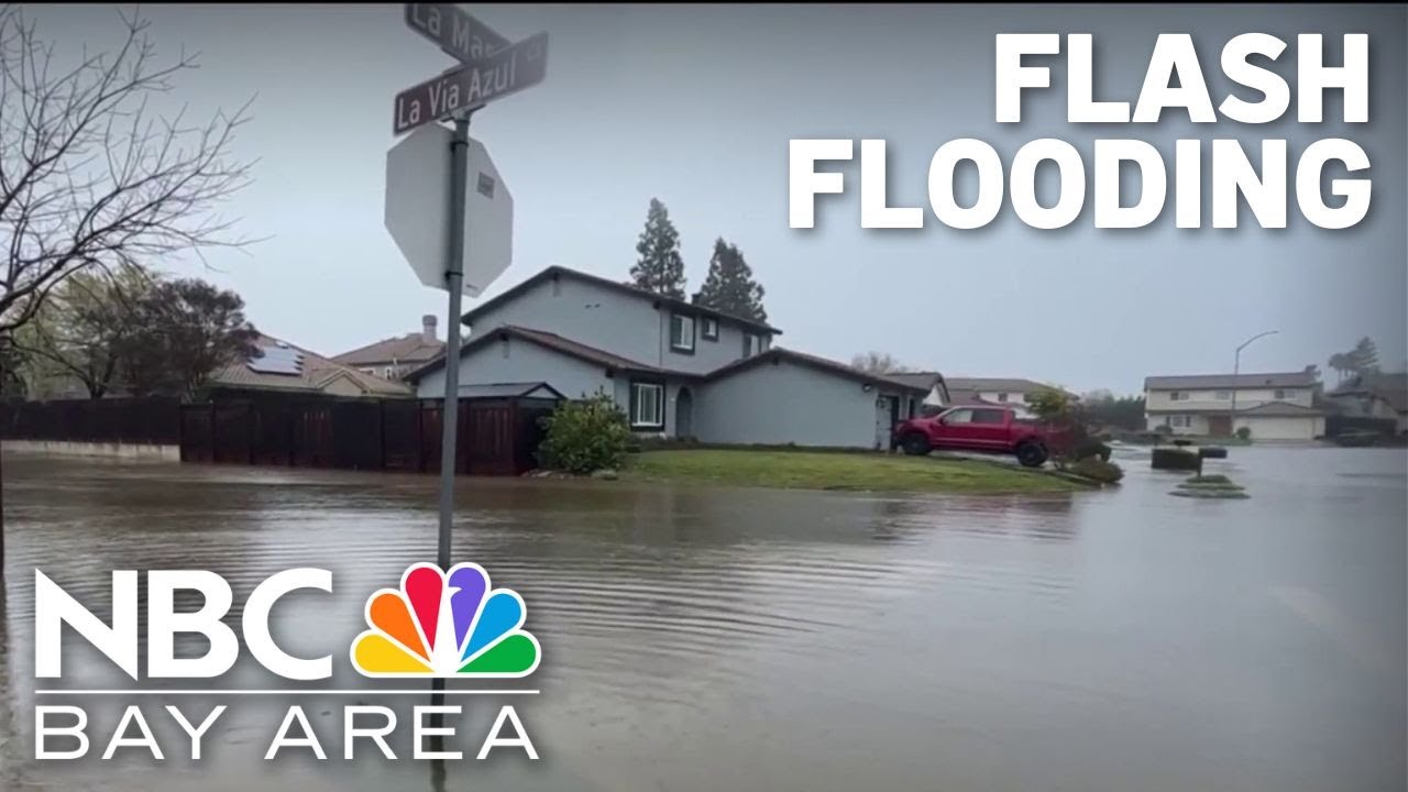 Bay Area storm: Atmospheric river leaves flooded streets, sparks ...