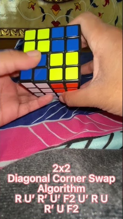 2x2 Diagonal Corner Swap Algorithm | DivaanTheCuber | #shorts #youtubeshorts #DivaanTheCuber ...