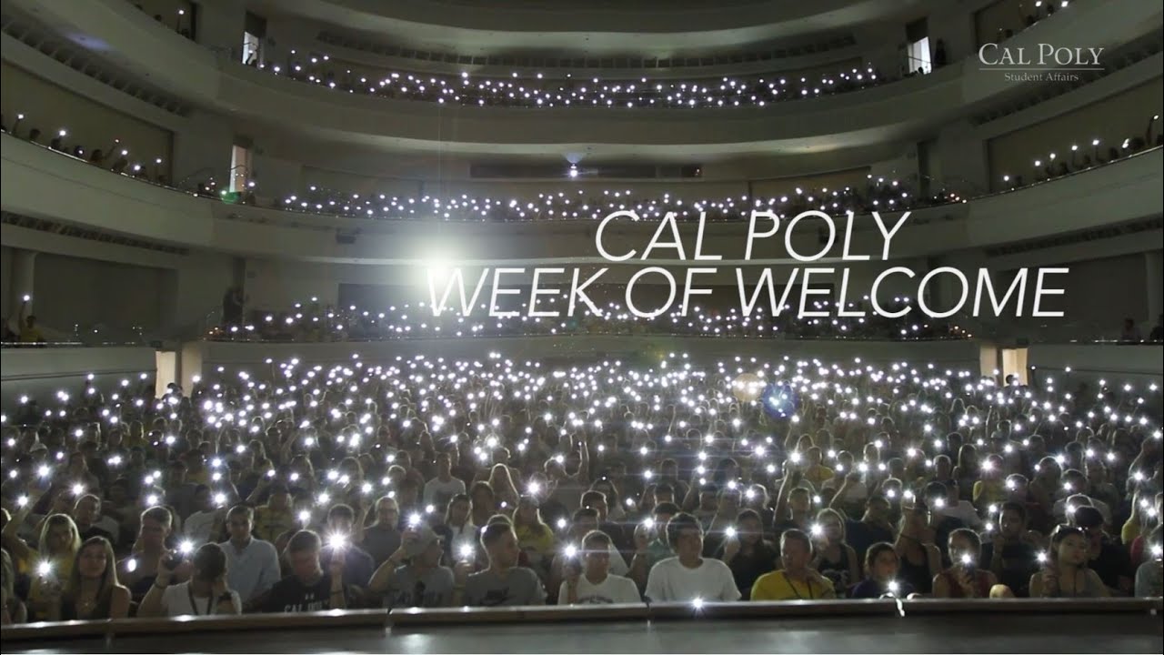 Cal Poly Week of Welcome 2016 - YouTube