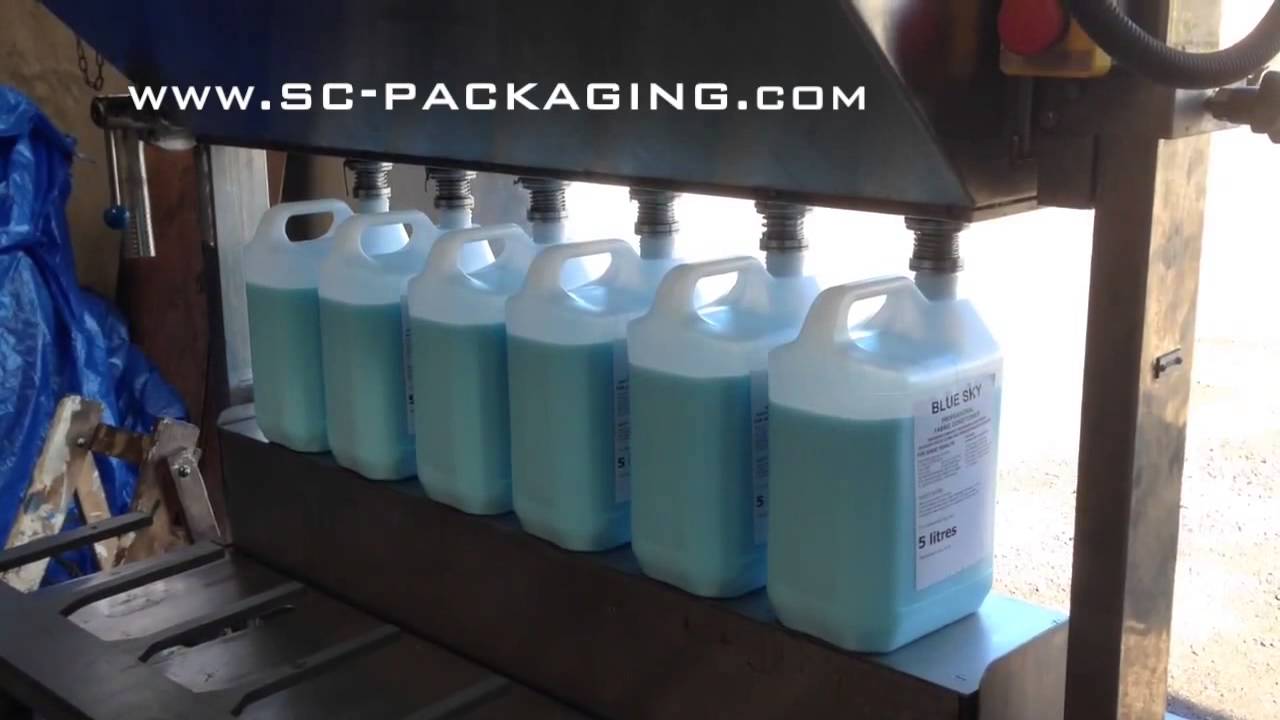 Gravity Filling Machine - YouTube