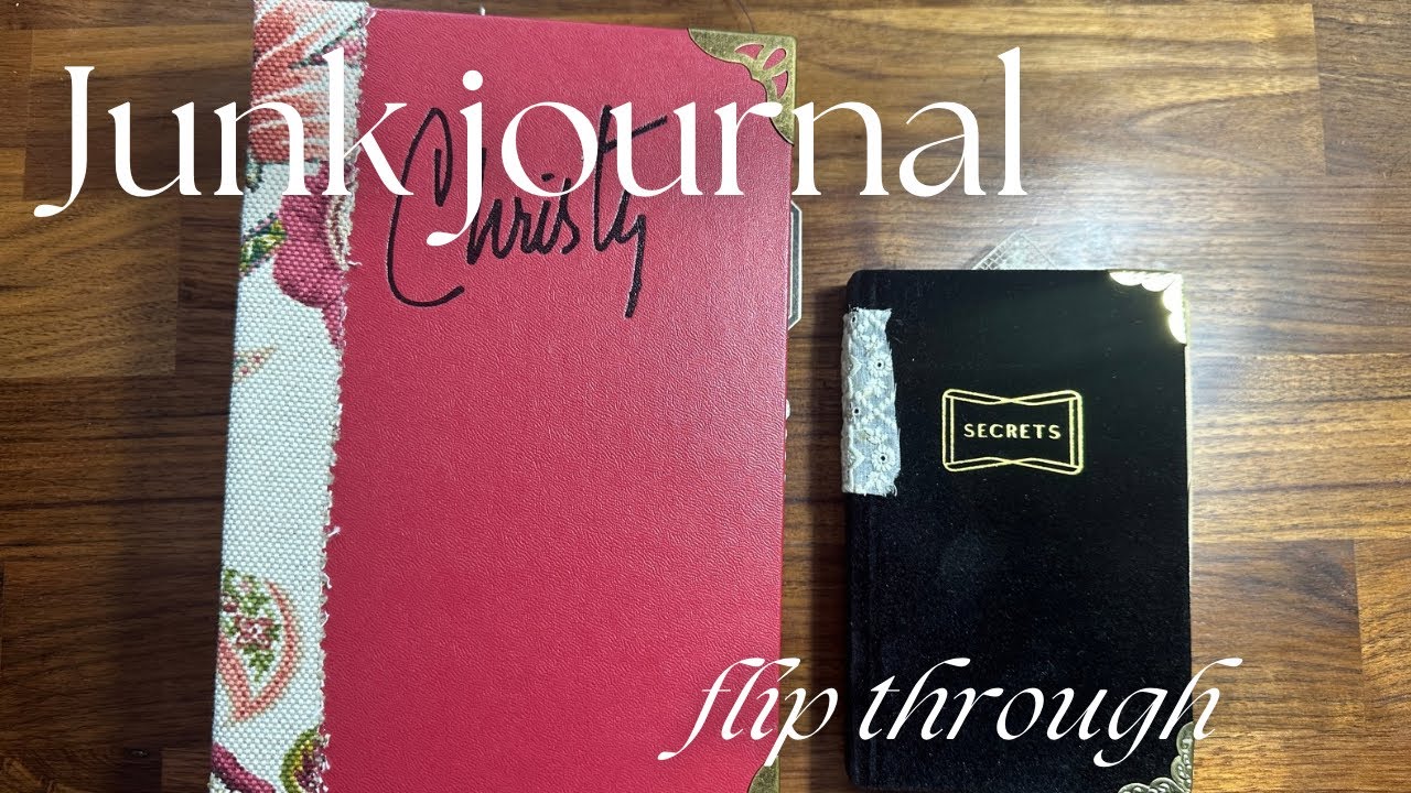 Christy Junk Journal video - YouTube