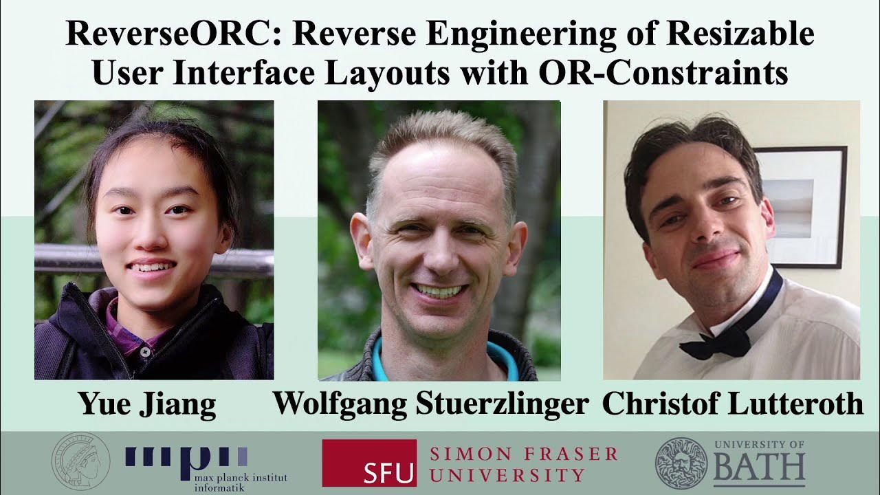 ReverseORC: Reverse Engineering of Resizable User Interface Layouts with OR-Constraints (CHI2021 ...