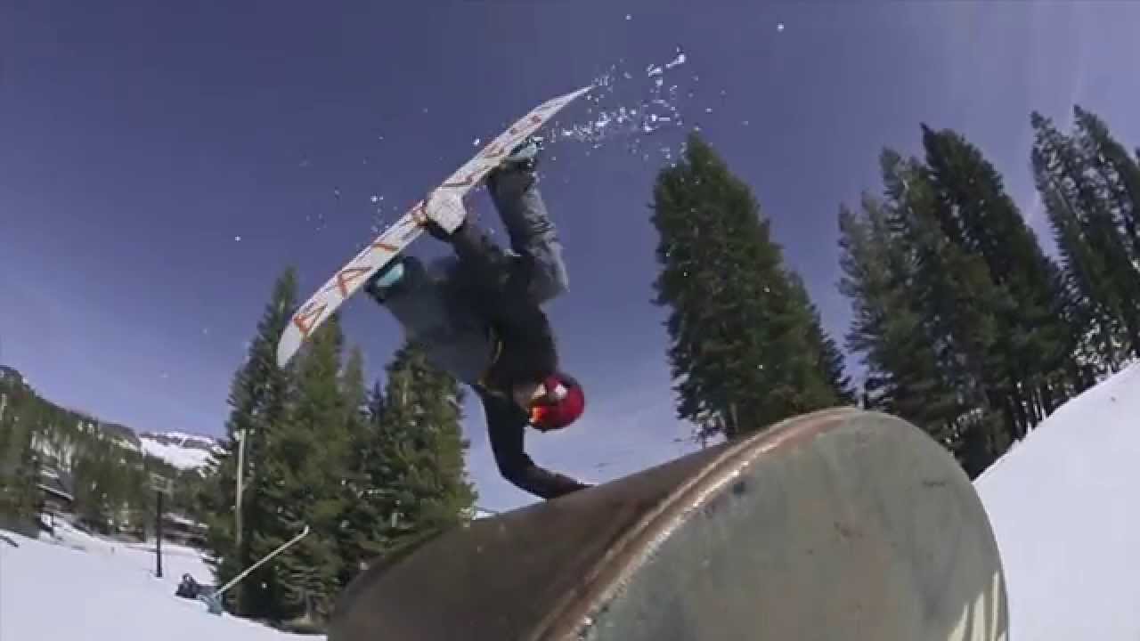 Flux Bindings Snowboarding to Music - Boreal - YouTube