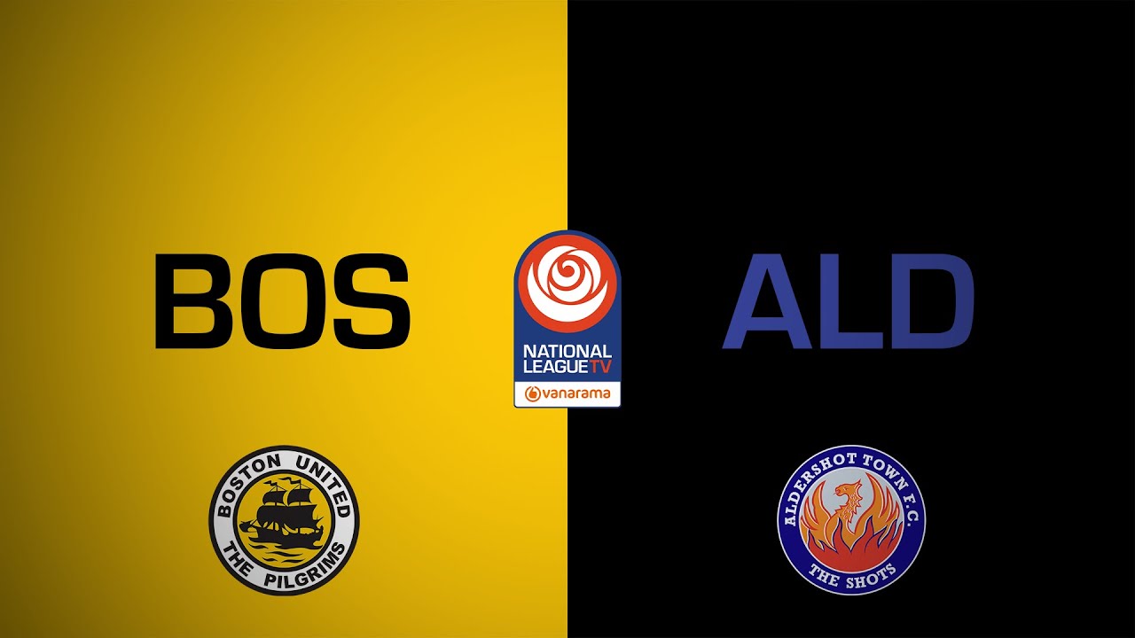 Boston United 1-1 Aldershot Town | National League highlights | 14 ...