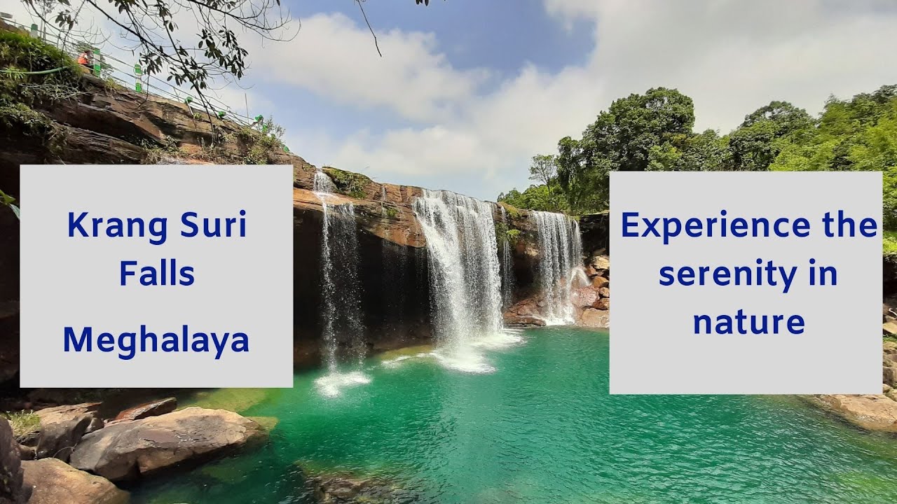 Krang Suri Falls – A pristine and stunning waterfall in Meghalaya - YouTube