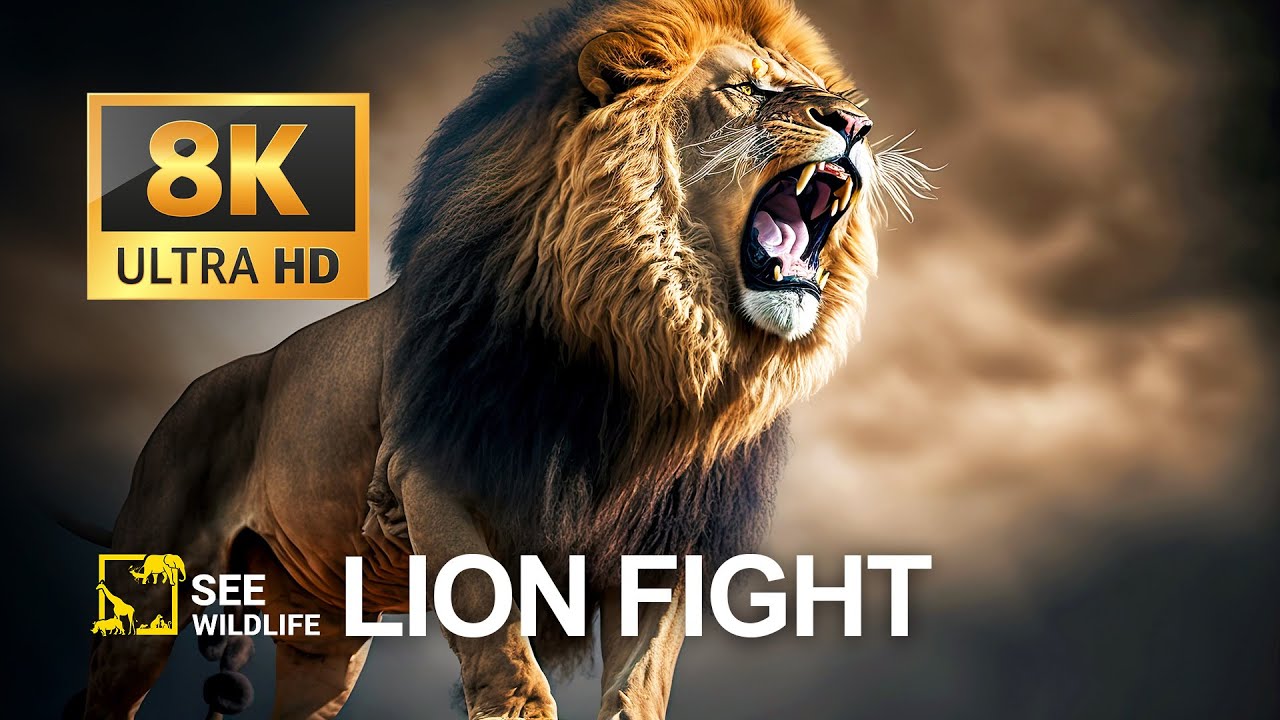 Lion Documentary 2023 | The Lion King | Amazon animals | 8K ULTRA HD ...