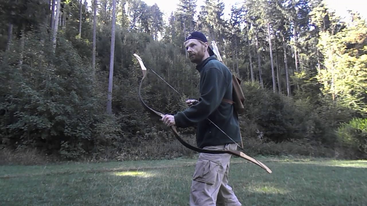 Archery - speed loading on the left side training - YouTube