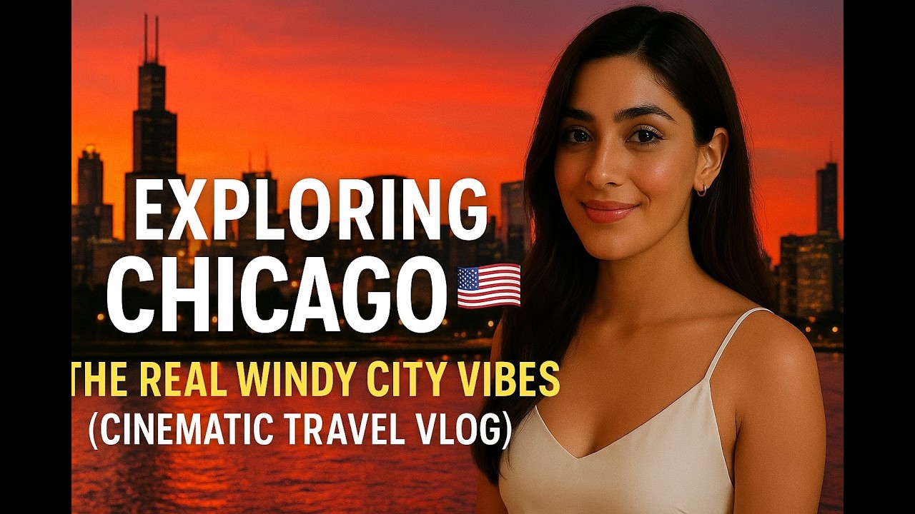 “Exploring Chicago 🌆 | The Real Windy City Vibes (Cinematic Travel Vlog ...