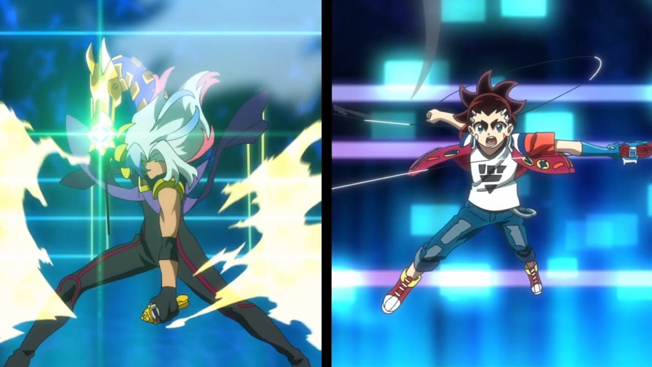 Aiga vs Pax rematch Part 1 beyblade burst quadstrike - YouTube