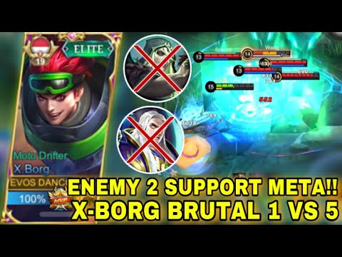 XBORG OFFLANE VS 2 META SUPPORT ‼️ | XBORG BUILD TOP GLOBAL | XBORG ...