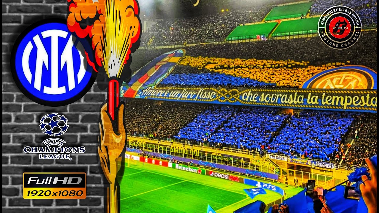 ⚫🔵 ATMOSPHERE CURVA NORD 69 MILANO • SHOW CHOREOGRAPHY IN CHAMPION ...