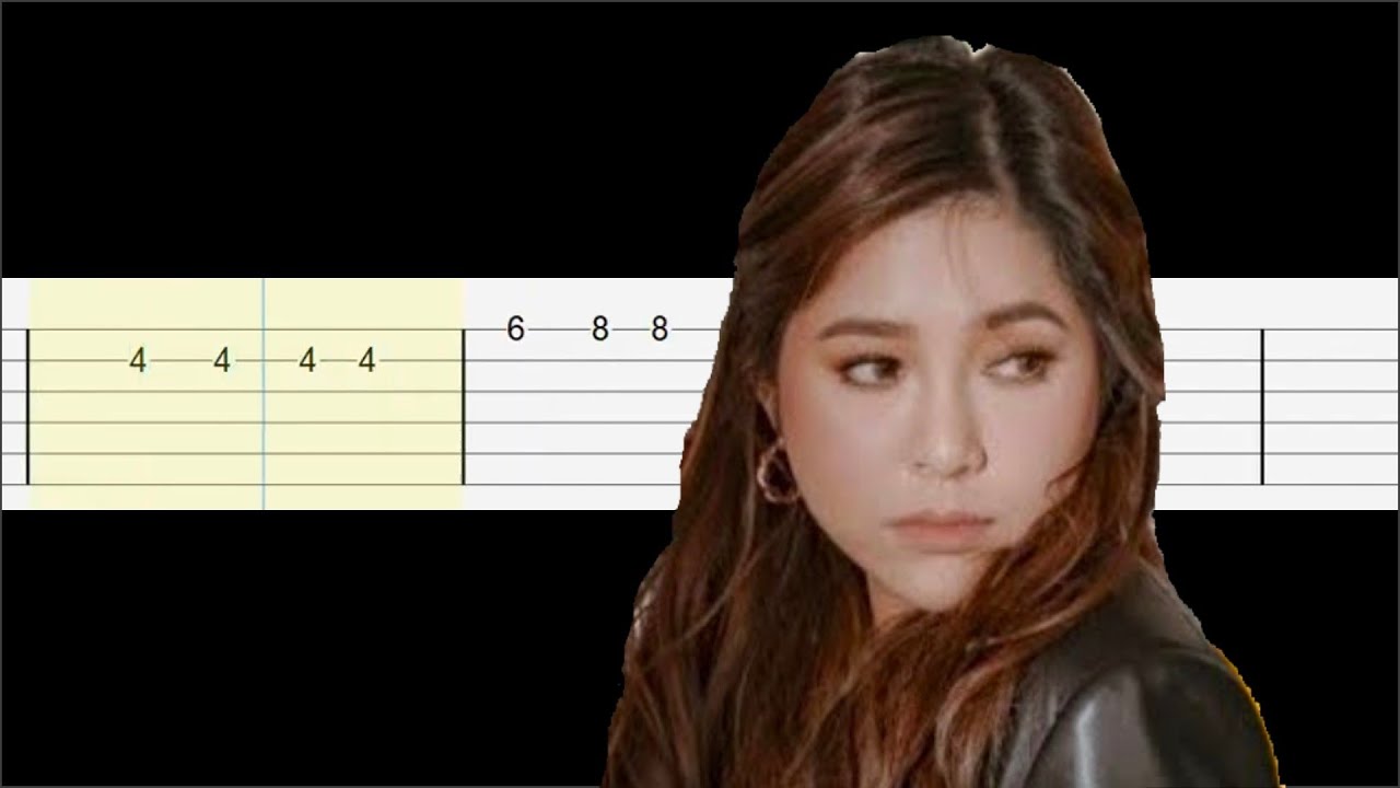 Moira Dela Torre - Dito Ka Lang - (Easy Guitar Tabs Tutorial) - YouTube