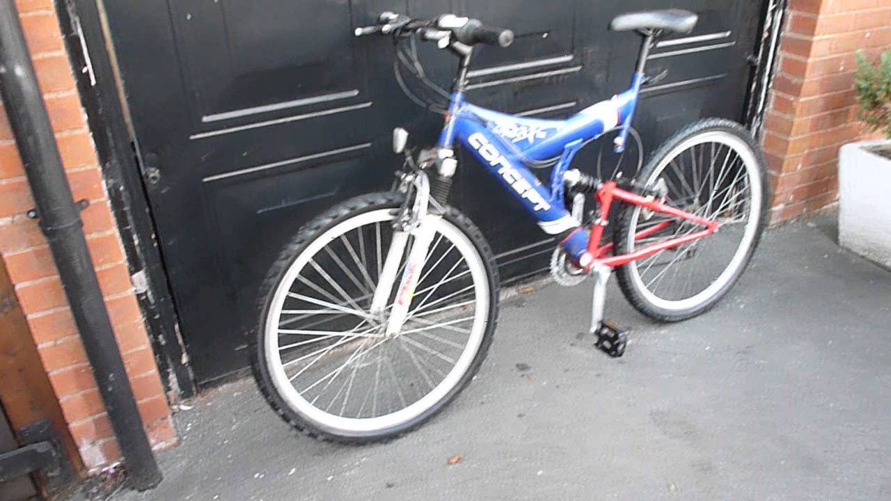 Tall Full Suspension Mountain Bike by CONCEPT cycles called Bronx with ...