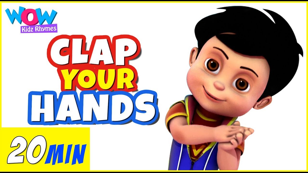 Clap Your Hands | English Rhymes for Babies | Songs for Kids | Vir ...
