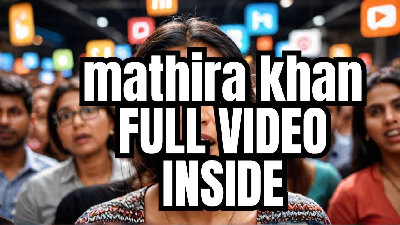 Watch Mathira Khan Viral Video 🔥 | Full Truth & Internet Reactions ...