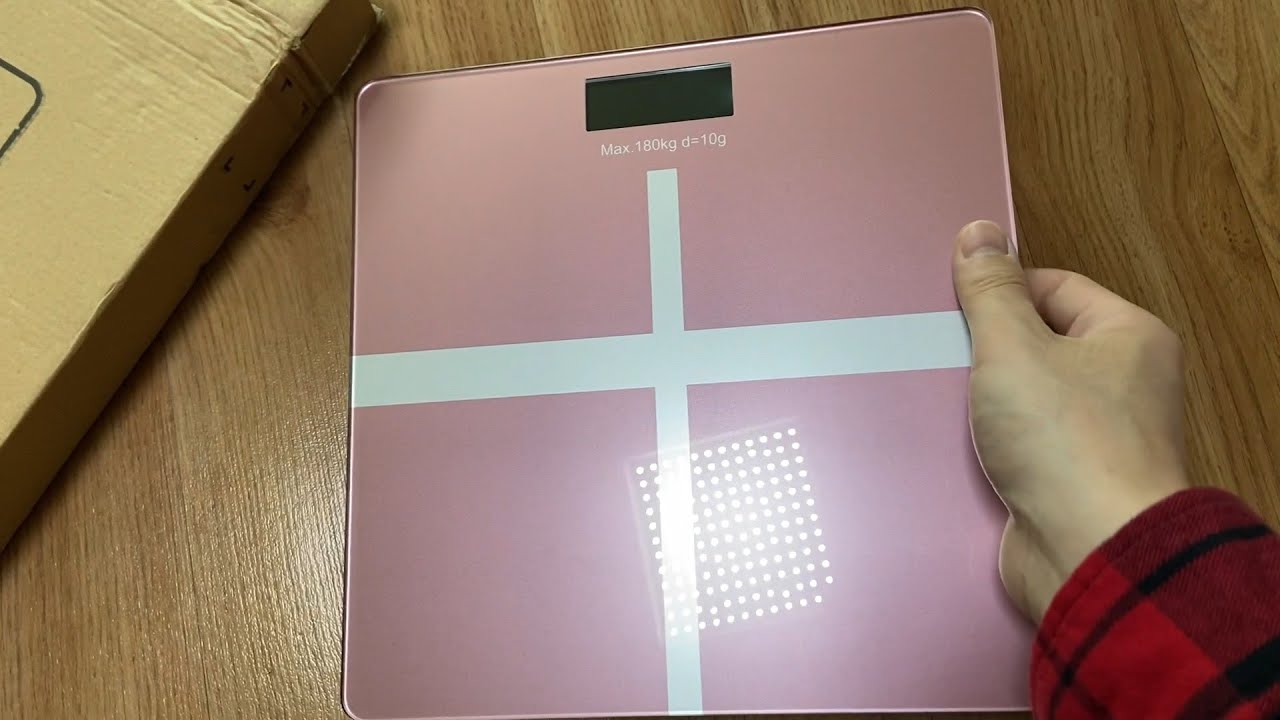 USB Smart Electronic Weight Scale - YouTube