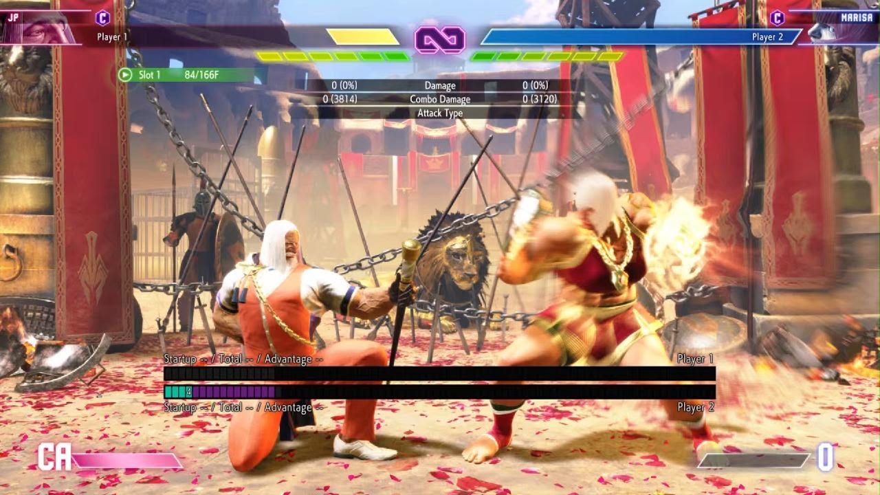 Street Fighter 6 Punishing Marisa charge Punch on reaction SF6 - YouTube