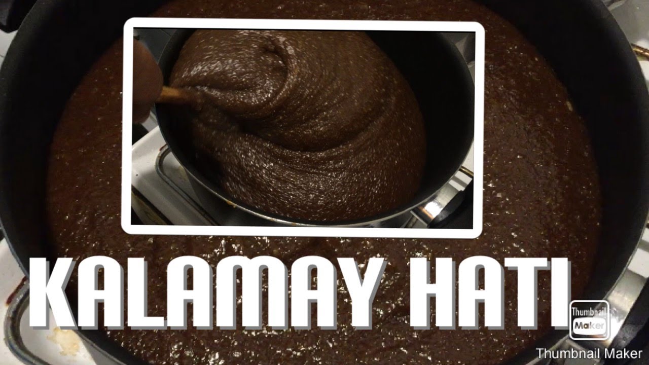 how to make kalamay malagkit - YouTube