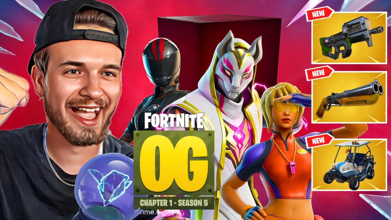 FORTNITE OG CHAPTER 1 SEASON 5 IS HERE! - YouTube