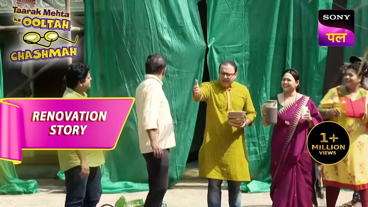 Gokuldham में शुरू हुआ Painting का काम | Taarak Mehta Ka Ooltah ...