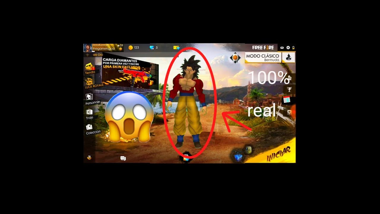 COMO CONSEGUIR A GOKU EN FREE FIRE 100% REAL - YouTube