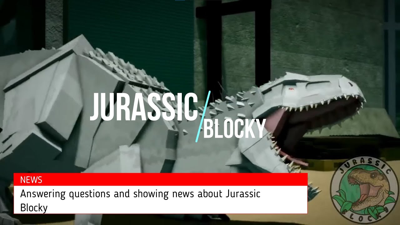 NEWS FROM THE NEXT UPDATE - ROBLOX - JURASSIC BLOCKY - YouTube