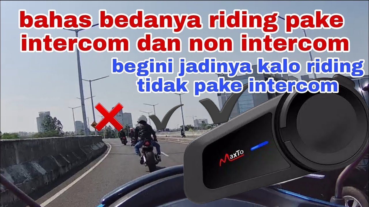motovlog_sunmori sambil berbagi || bahas bedanya riding pake intercom ...