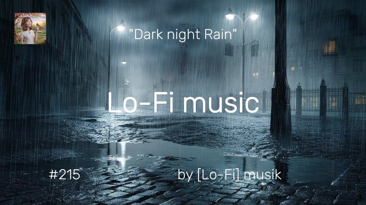 "Lo-Fi music" Dark night Rain - YouTube
