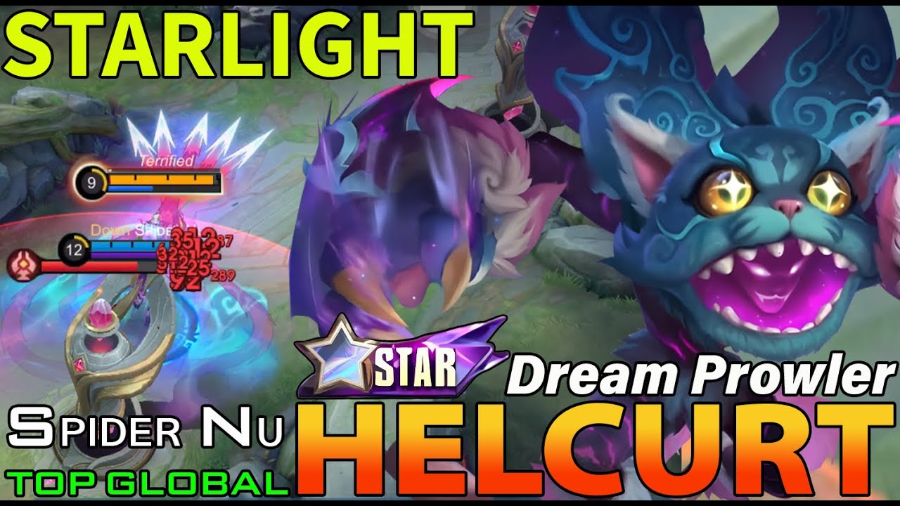 Dream Prowler Helcurt New STARLIGHT Skin Gameplay - Top Global Helcurt ...