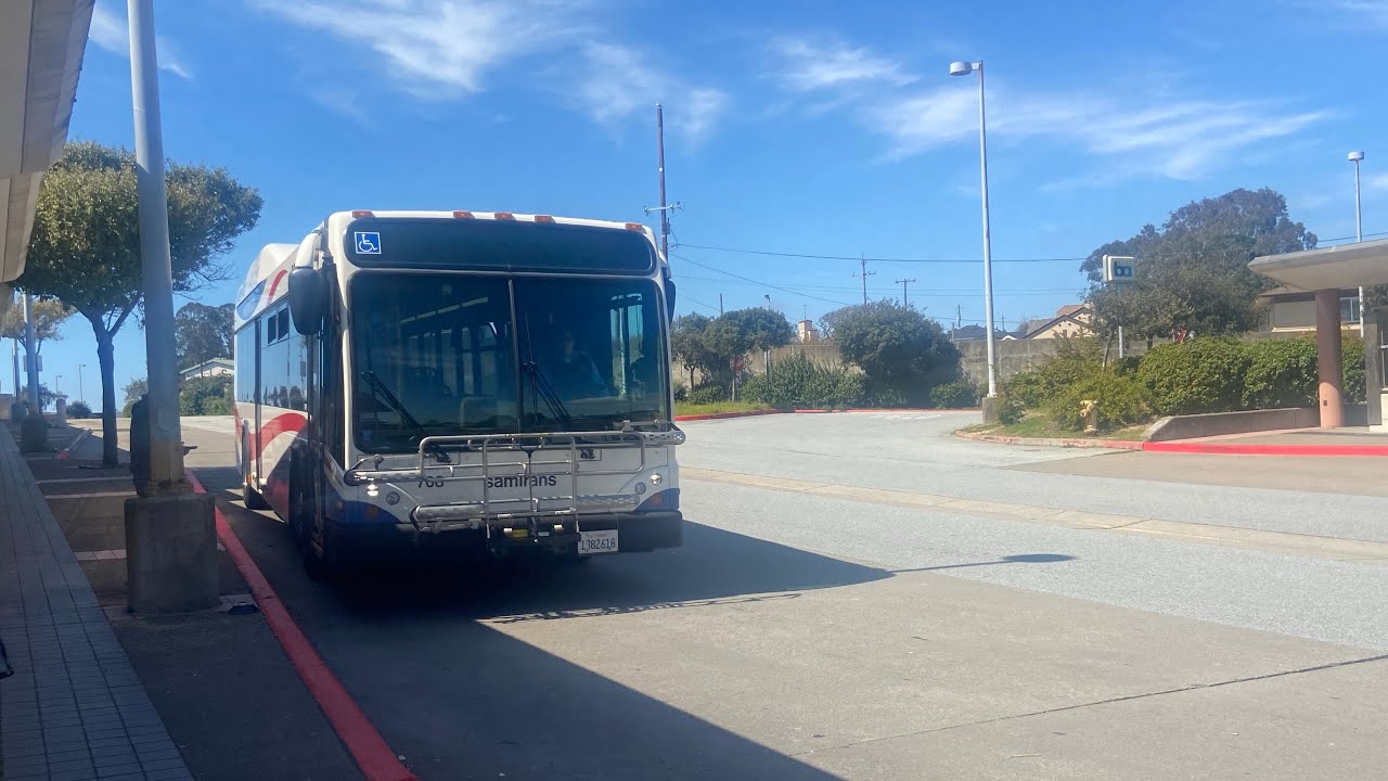 samTrans 2013 Gillig BRT HEV #708 on Route 120 Northbound - YouTube