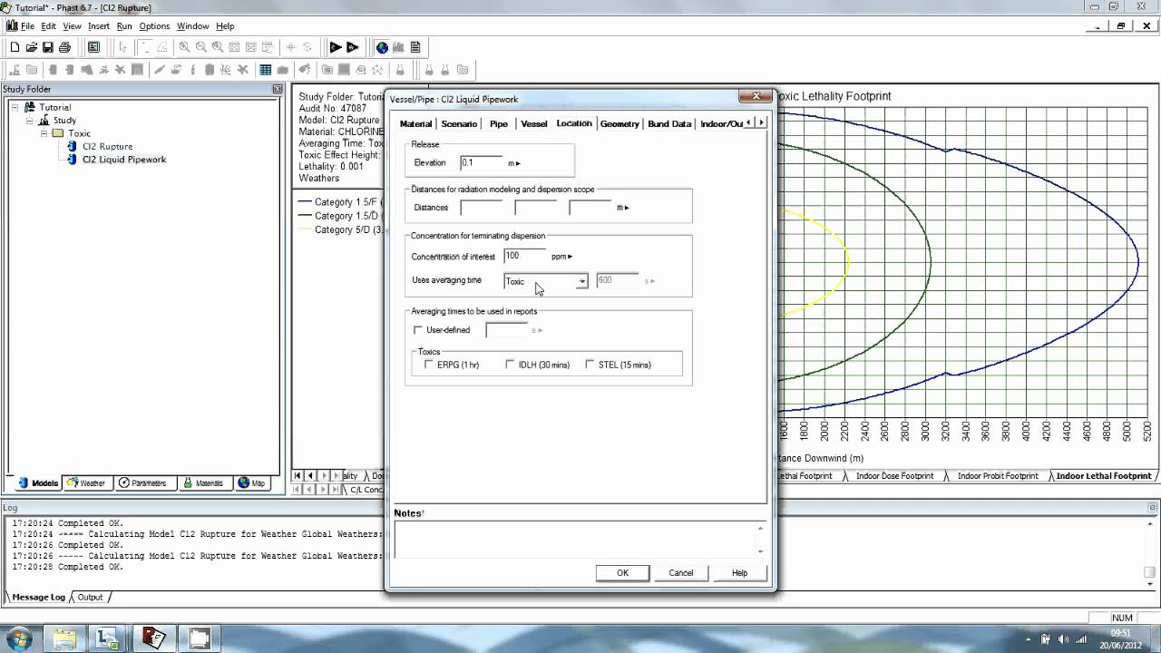 Phast 6.7 Tutorial - Chapter 3 - Performing the Consequence Analysis ...