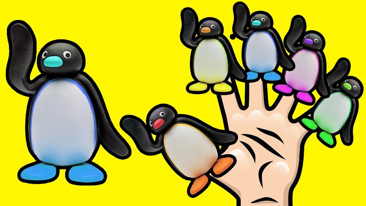 #Pingu Finger Family | Finger Family Song | Songs For Children ...