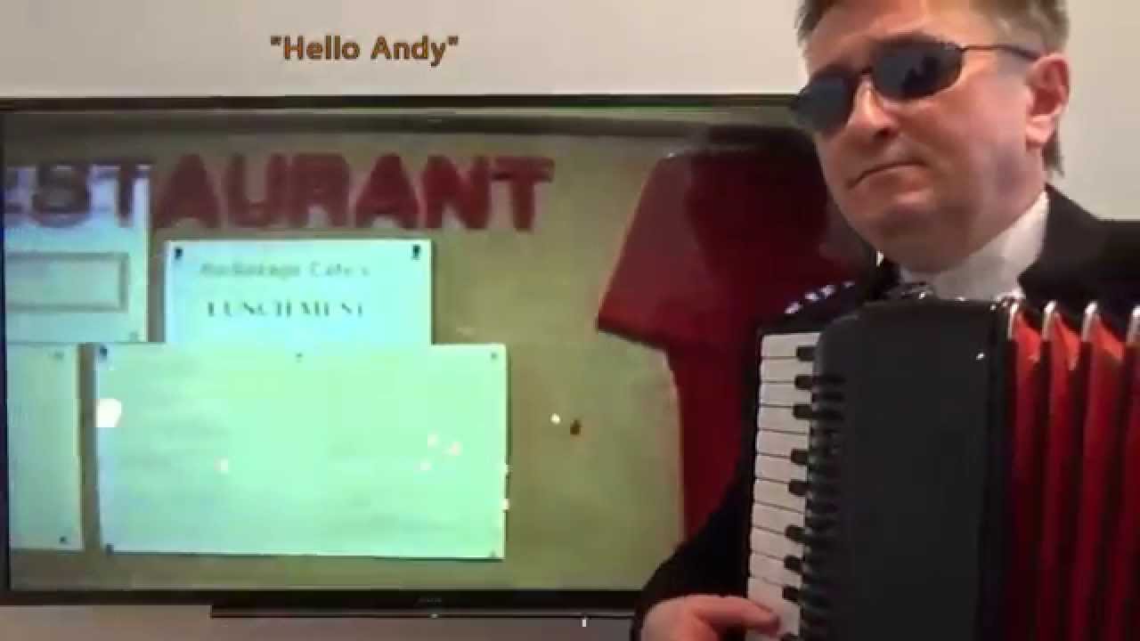 Hello Andy Backstage Cafe Scream - YouTube
