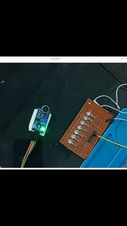 Sound detection using PIC16F877A microcontroller. #electronics #iot #project #engineering - YouTube